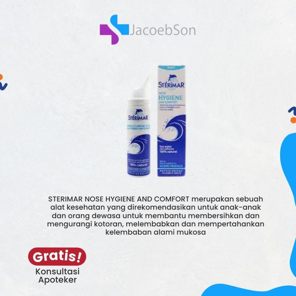 Jual Sterimar Nose Hygiene and Comfort 50 ml | Shopee Indonesia