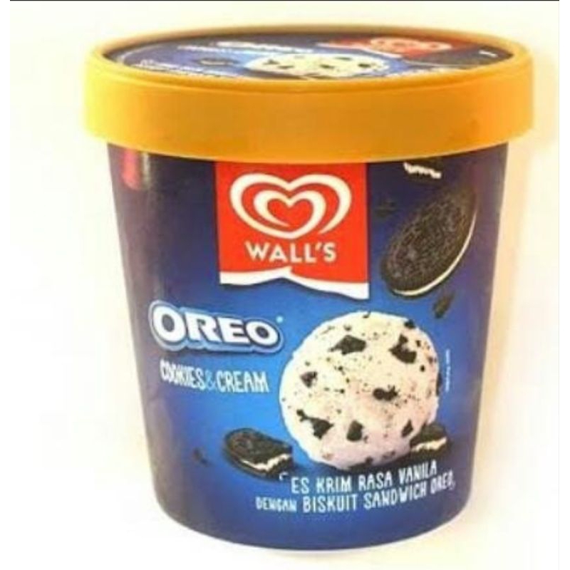 Jual ICE CREAM WALLS SELECTION 410 ML (COOKIES CREAM/ SILVERQUEEN ...