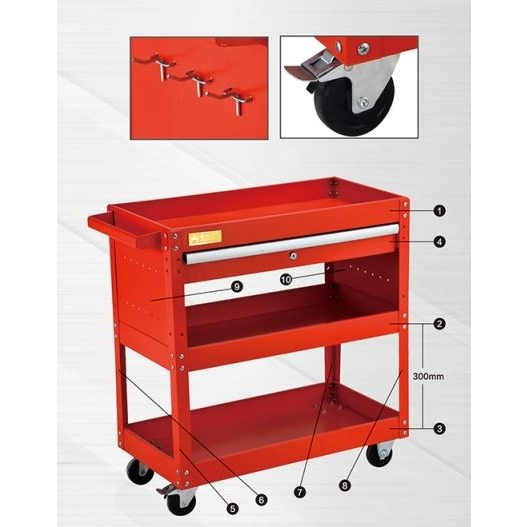 Jual Trolley trolly troli bengkel lemari rak kerja perkakas tools ...