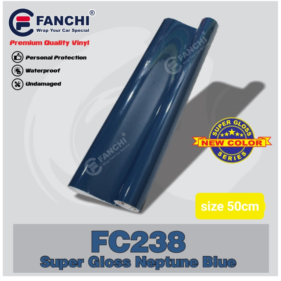 Jual ROLL Sticker Fanchi Super Gloss Glossy II New Color Series 50cm x ...