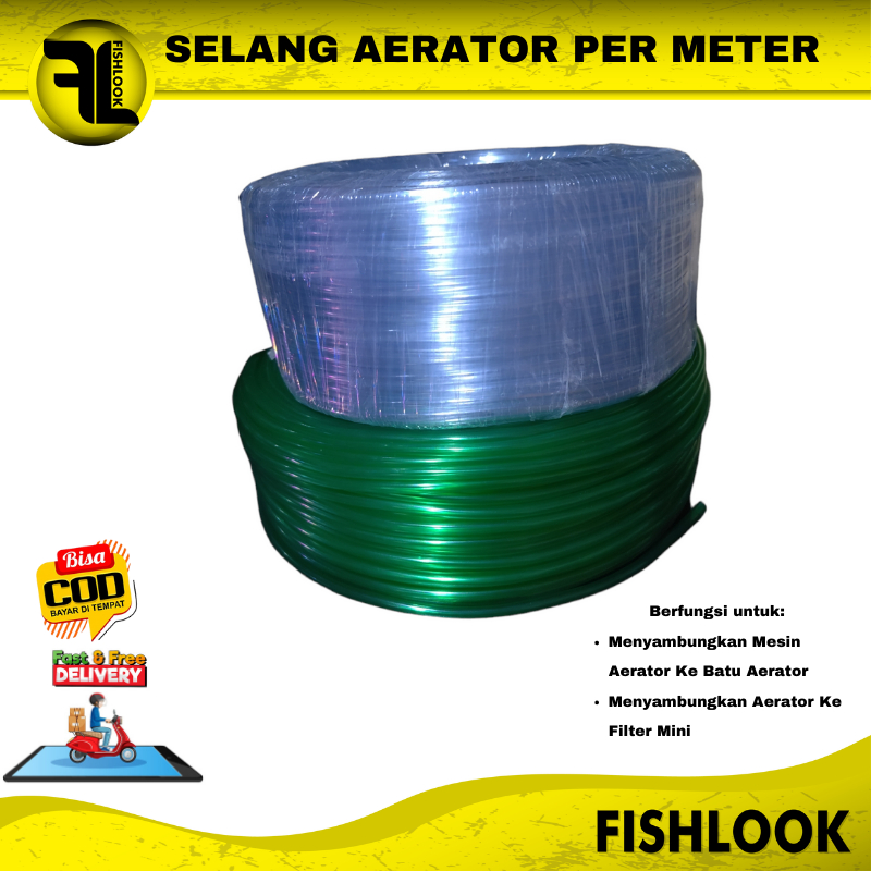 Jual Selang Aerator Puso dan Selang Warna Hijau Aquascape Aquarium ...
