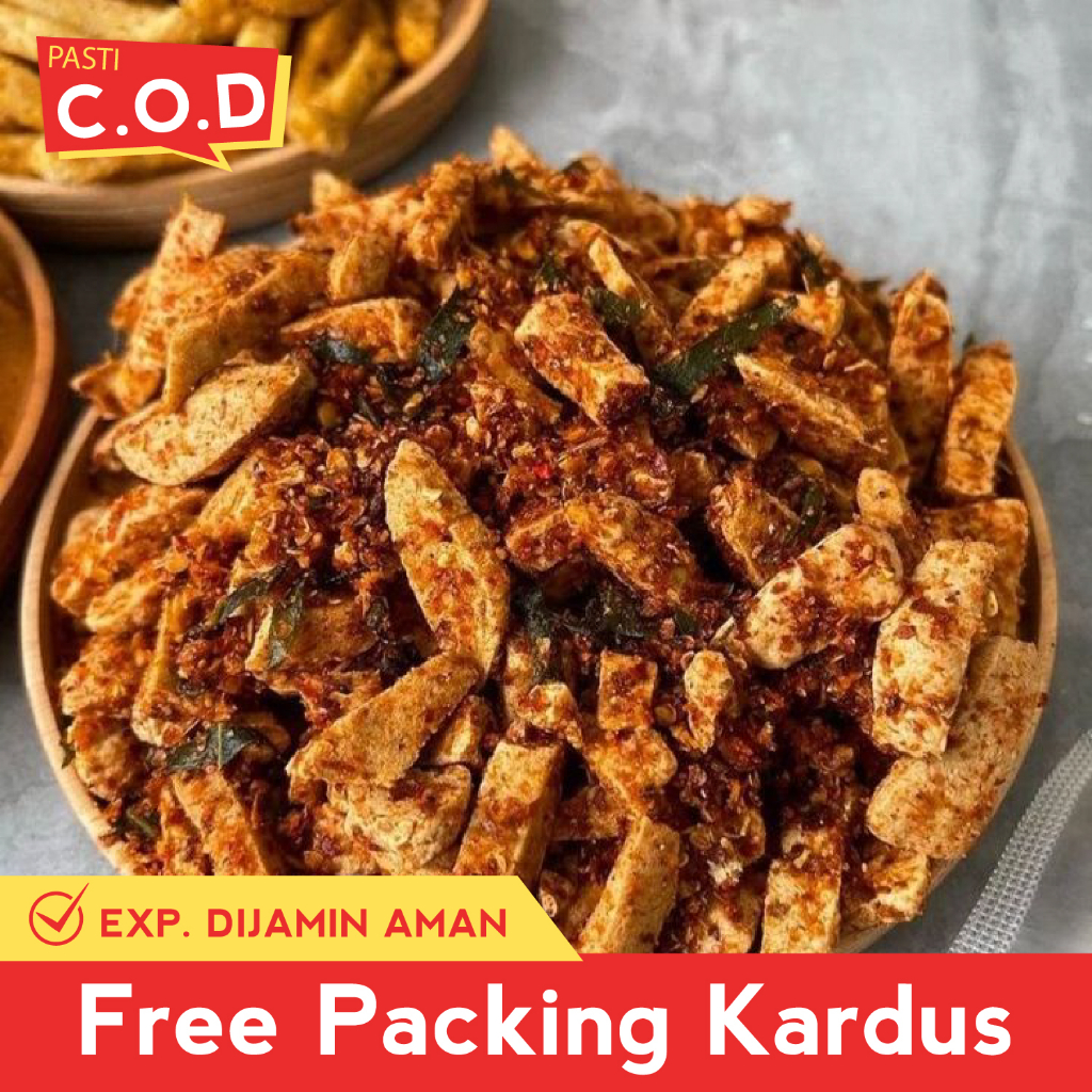 Jual SNACK BASRENG PEDAS DAUN JERUK 250 GRAM MAKANAN KILOAN CEMILAN ...