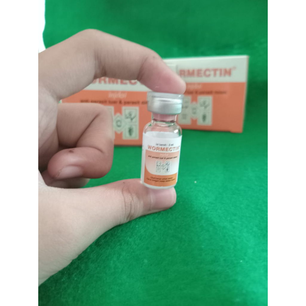 Jual Wormectin 2 ml injeksi anti parasit luar dan dalam | Shopee Indonesia