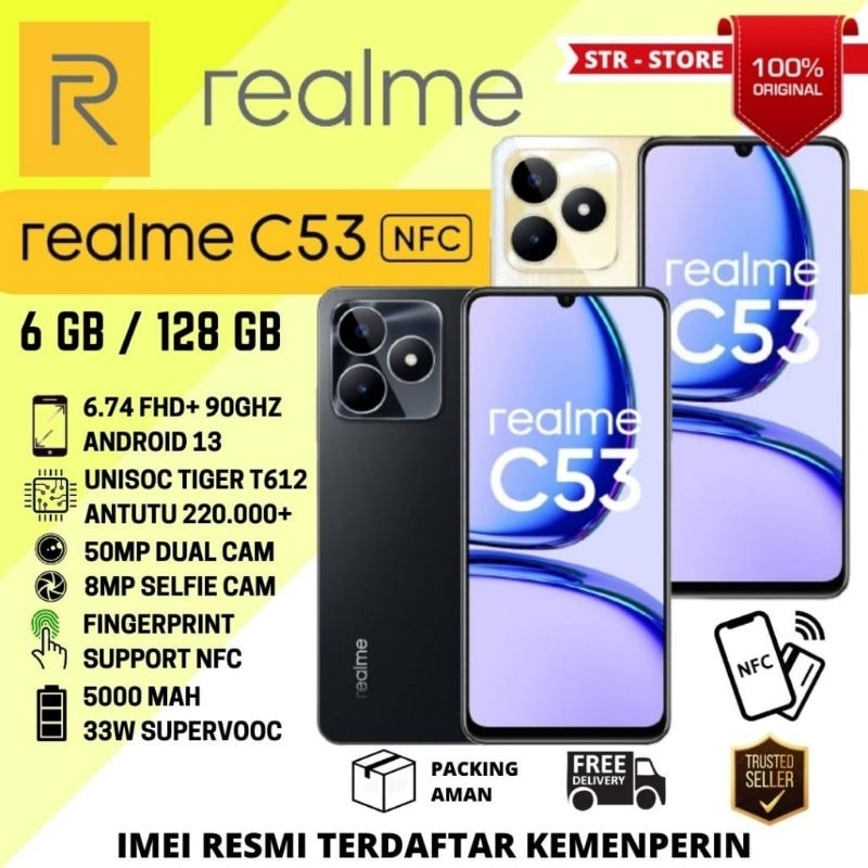 Jual Realme C53 6GB/128GB Garansi Resmi | Shopee Indonesia