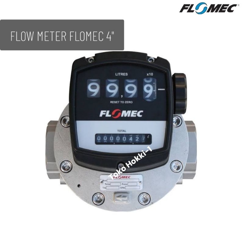 Jual FLOW METER FLOMEC 4 INCH/FLOW METER SOLAR | Shopee Indonesia