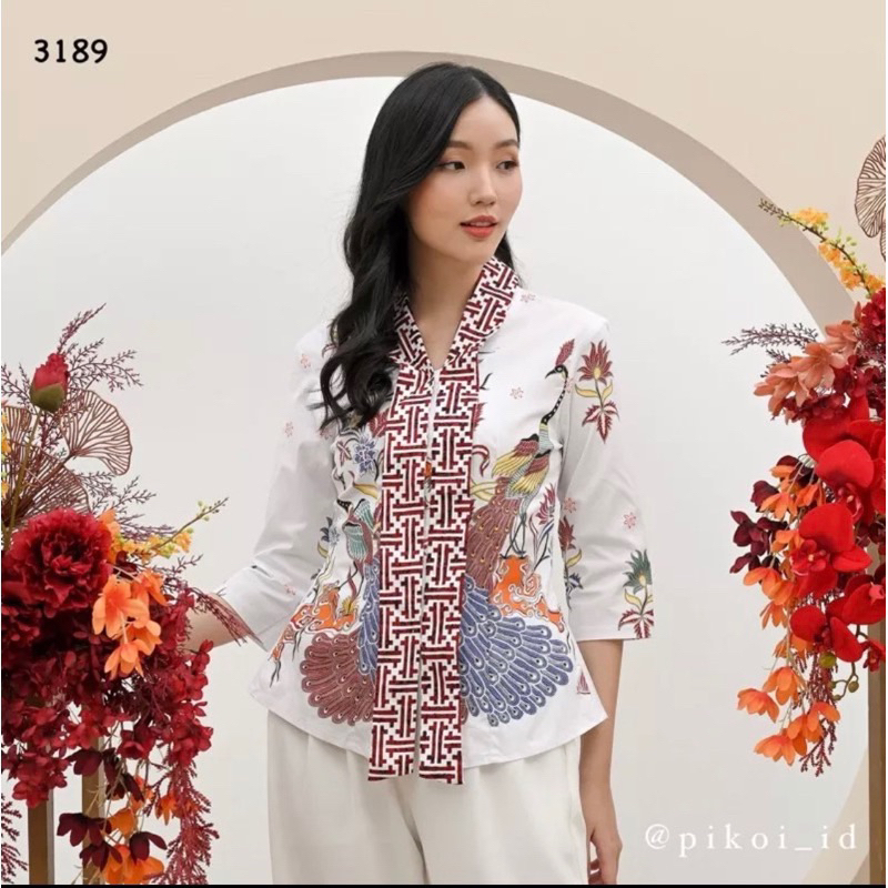 Jual Batik etnik murah / atasan batik wanita murah / batik kantor murah ...