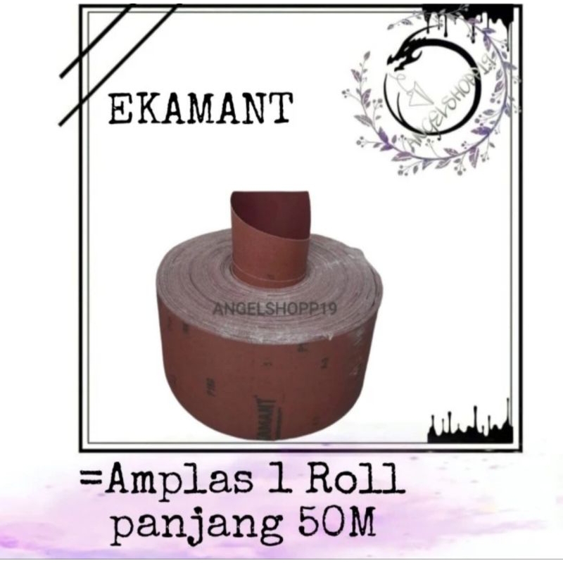 Jual Amplas Roll EKAMANT NO 150 Kain Kaku | Shopee Indonesia