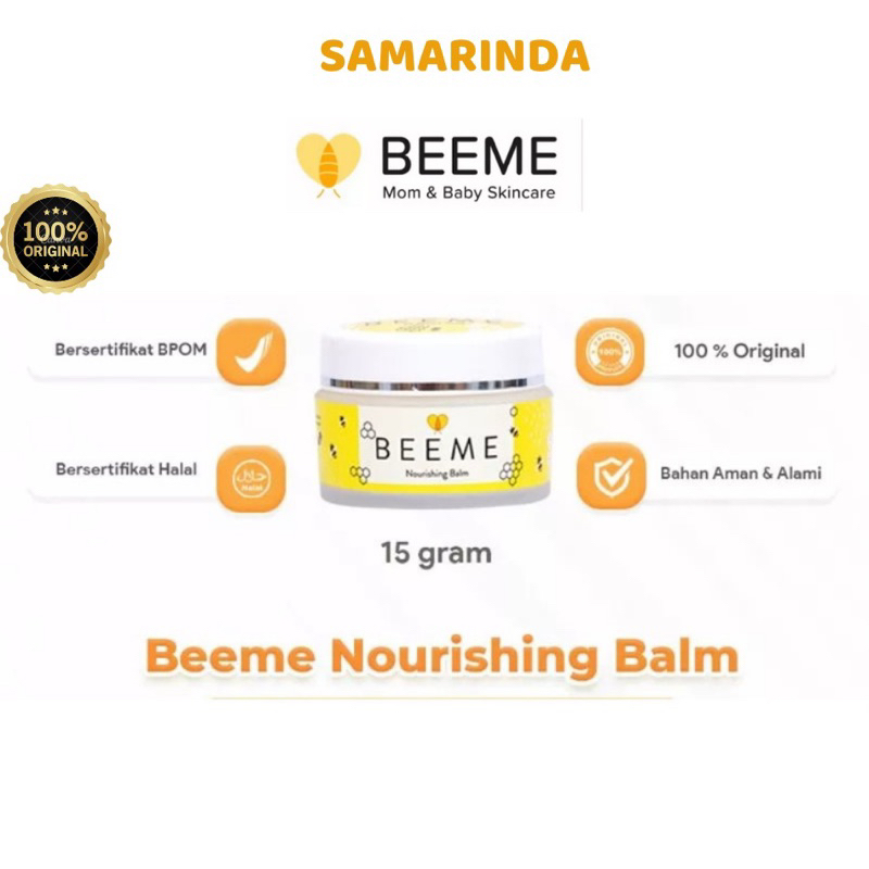 Jual BEEME Nourishing BALM / Skin Care ibu dan anak / Beme / Bemee ...