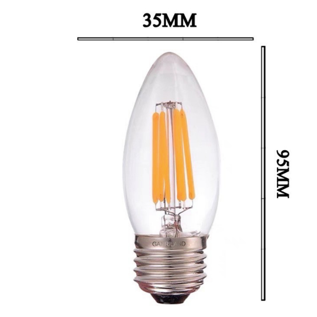 Jual LAMPU LED FILAMEN 4 WATT EDISON 4W ST64 G80 G45 C35 FILAMENT LED ...