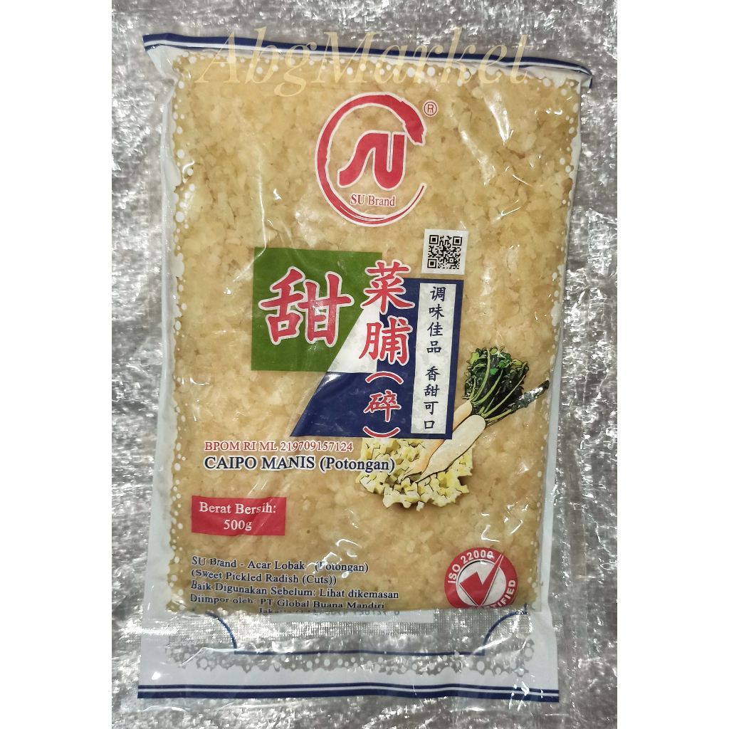 Jual SU Lobak manis/Chaipo Manis /Acar giling /ALobak Manis Potong 500 ...