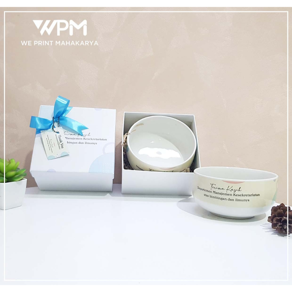 Jual mangkok custom n packing box or tile | Shopee Indonesia