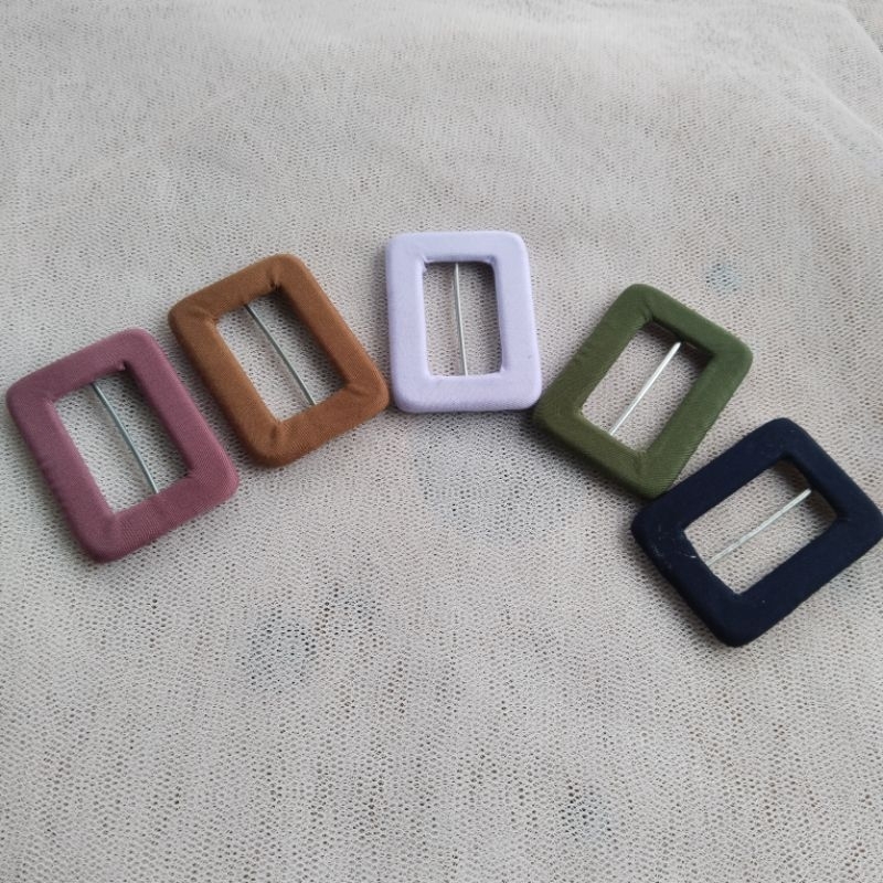 Jual kepala gesper/kepala gesper paskibra bungkus kain/kapala sabuk ...