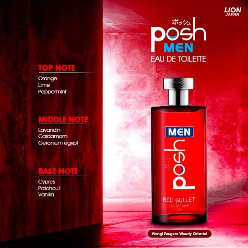 Jual Posh Men Eau De Parfum 100 ml | Shopee Indonesia
