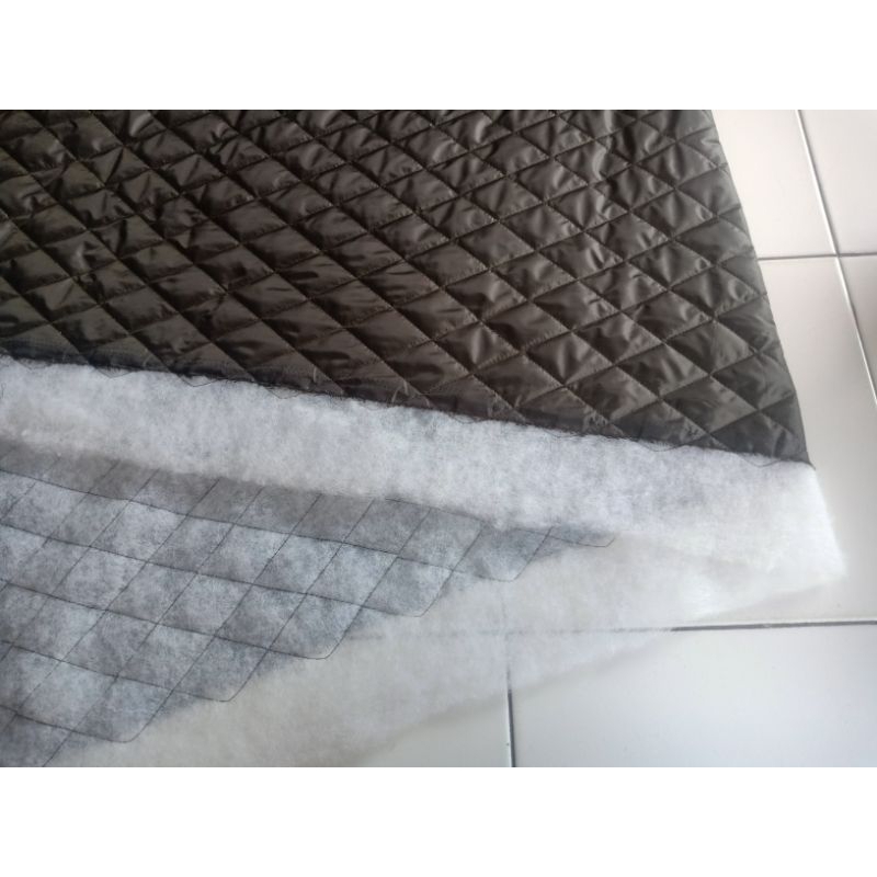 Jual Kain quilting parasut dakron furing jaket 2oz | Shopee Indonesia