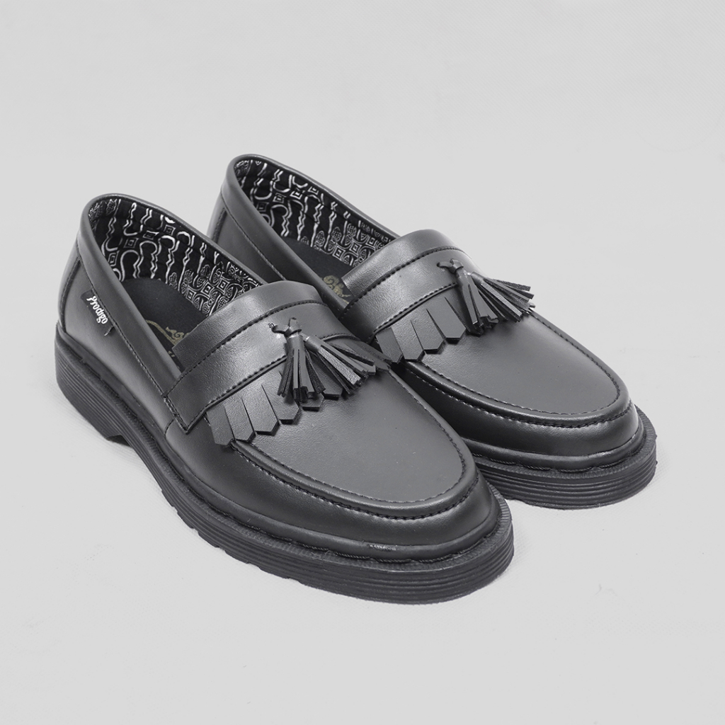 Jual Prodigo * Sepatu Pria Barito hitam | Sepatu slip on | loafer ...