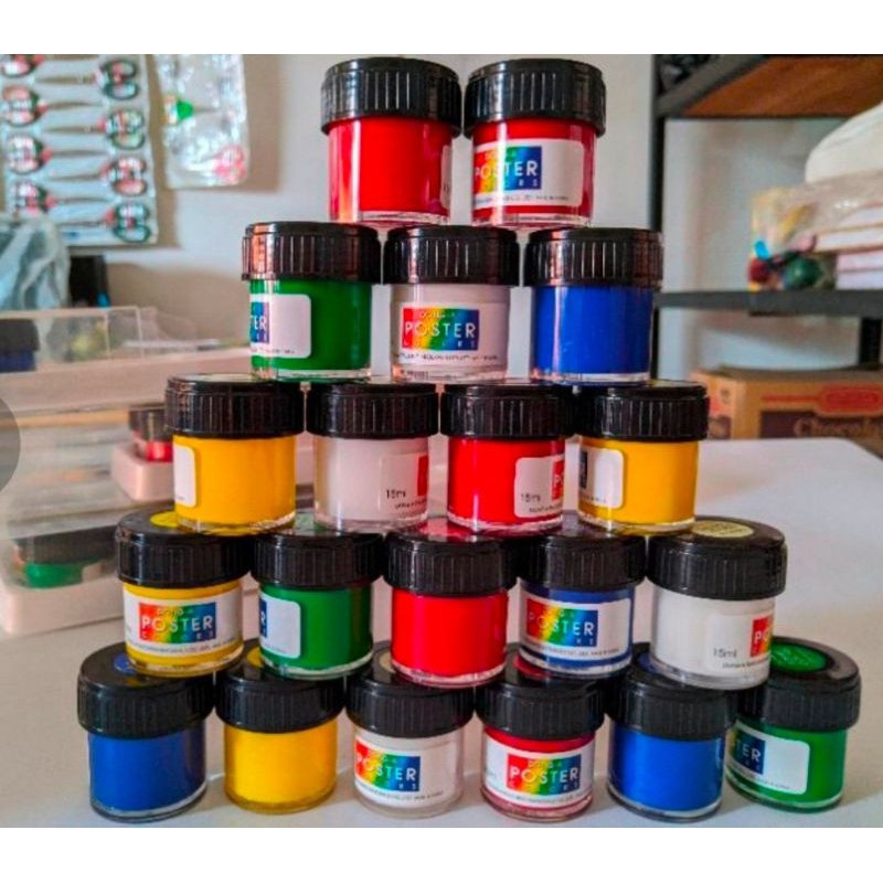 Jual CAT POSTER DONG-A POSTER COLORS 15 ML (1pc) | Shopee Indonesia