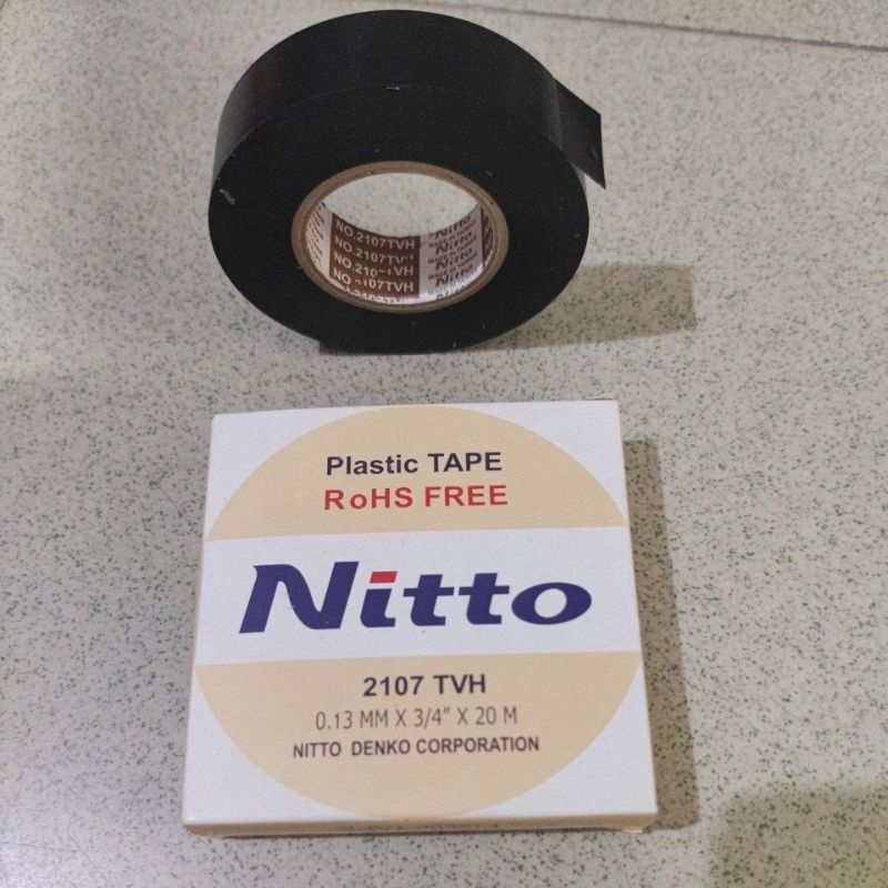 Jual Lem Isolasi Hitam Nitto Lem Kabel Plastic Tape | Shopee Indonesia