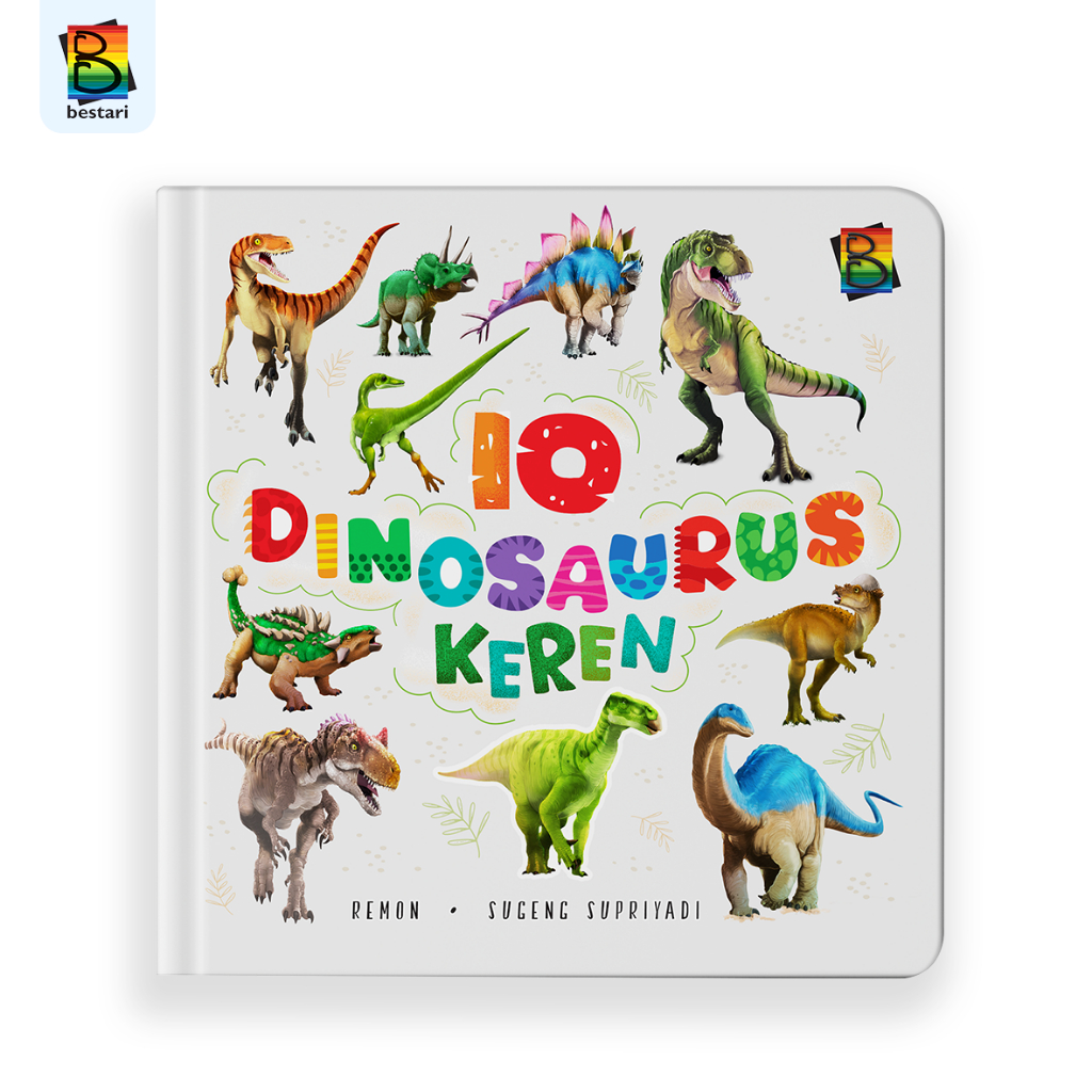 Jual Buku Anak BOARD BOOK Dinosaurus - 10 Dinosaurus Keren | Shopee ...