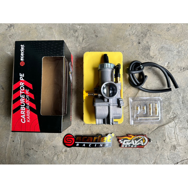 Jual Karbu Carbu Karburator Carburator Racing Scarlet PE 24 26 28 30 (A-CLASS) | Shopee Indonesia