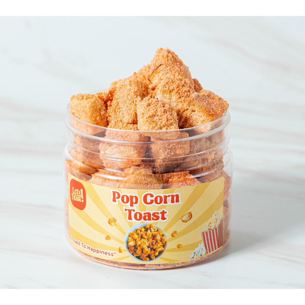 Jual POPCORN TOAST SAVORY BARBEQUE | Shopee Indonesia