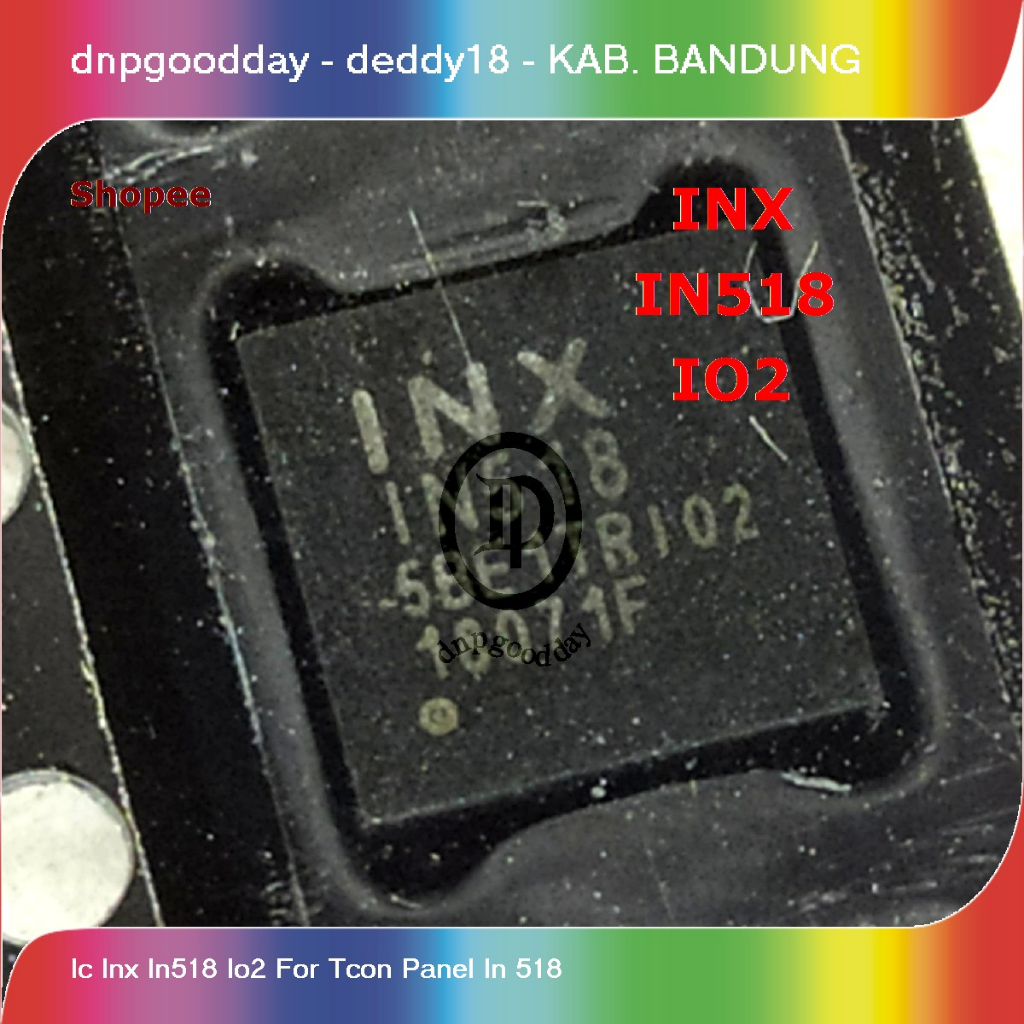 Jual ic inx in518 io2 for tcon panel in 518 | Shopee Indonesia