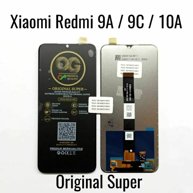 Jual ORIGINAL SUPER - Lcd Fullset Xiaomi Redmi 9A / 9C / 10A. | Shopee ...