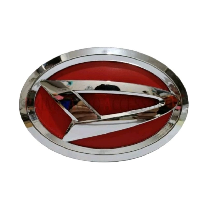 Jual EMBLEM LOGO MOBIL DAIHATSU MERAH CHROME GRAND MAX LUXIO SIGRA ...