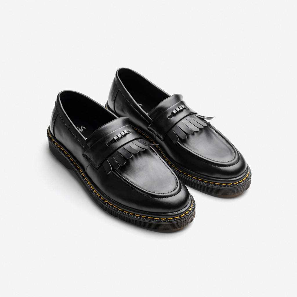 Jual VCTS - Loafers Black Adrian Tassel FVCK - Sepatu Loafers Docmart ...