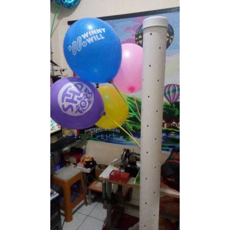Jual Tiang Display Balon Sablon - Holder Balon, 1.Hari jadi | Shopee ...
