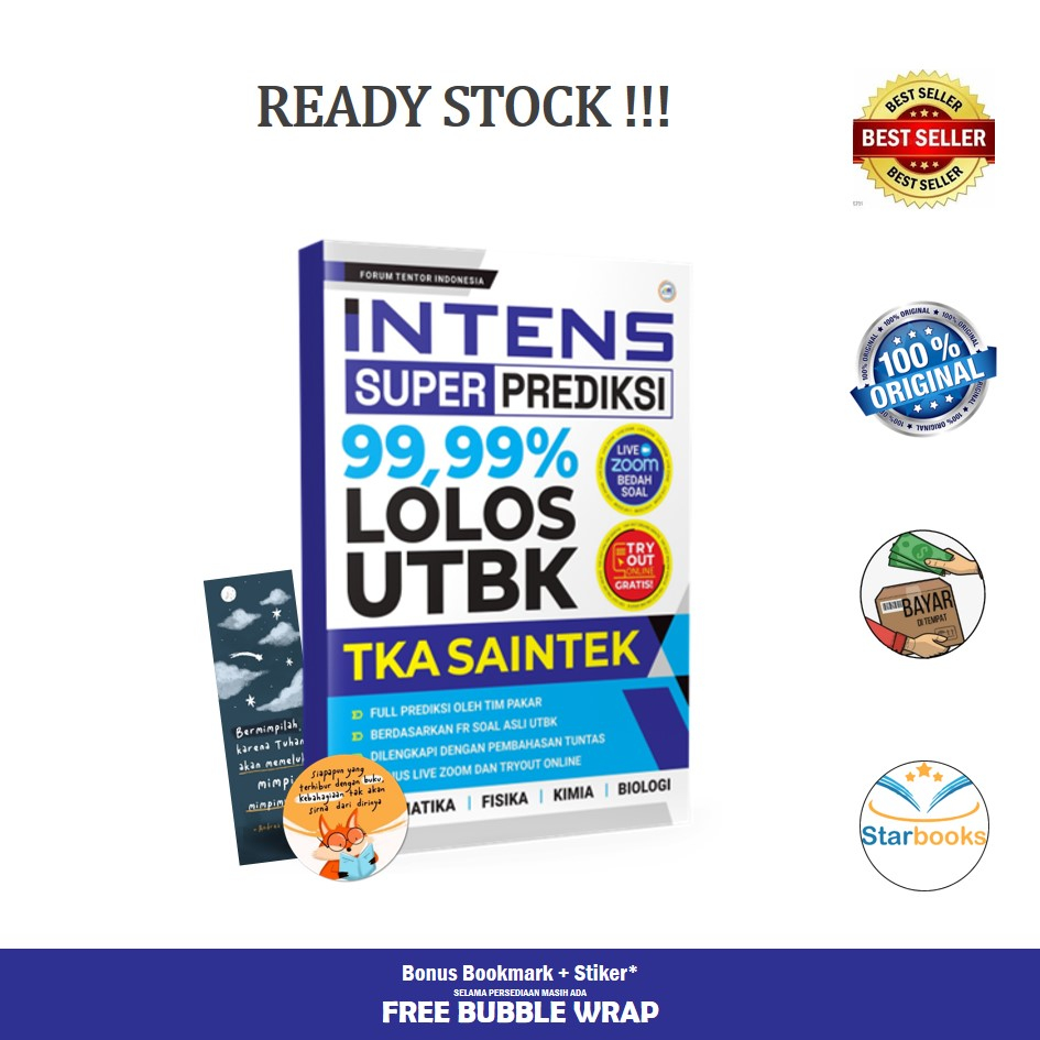 Jual Buku TPS SNBT 2025 Intens Materi Tes Skolastik & Kognitif ...