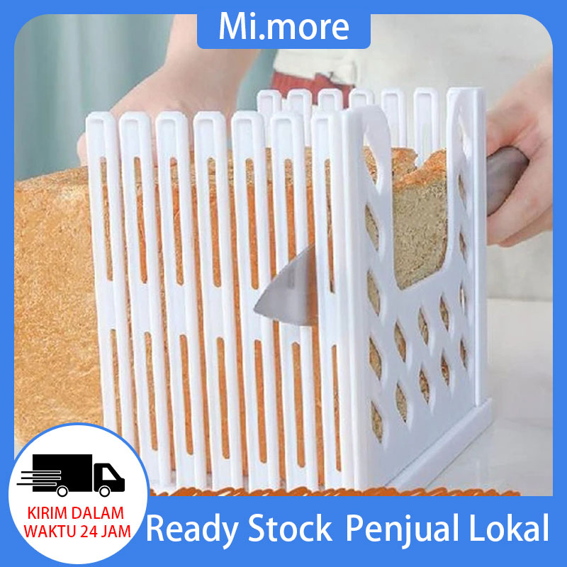 Jual Mi.more Bread Slicer Pemotong Roti Panggang Rumah Tangga, Alat ...