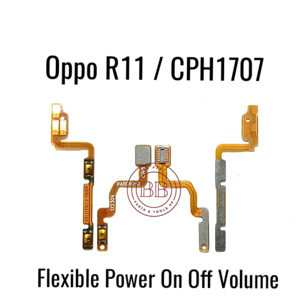Jual Original Flexible Konektor Power On Off + Volume Oppo R11 / CPH1707 - Flexibel Fleksibel ...