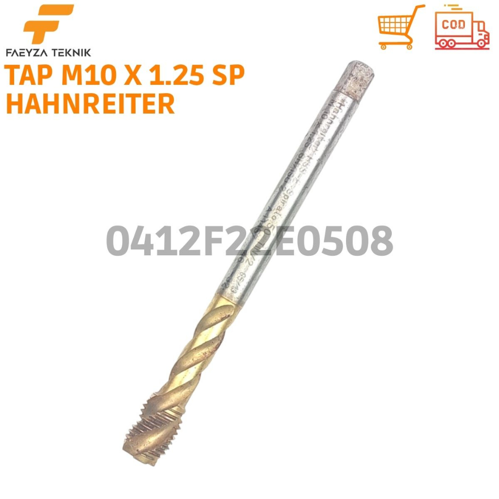 Jual Tap M10 x 1.25 Spiral Coating Tap Baut 14 Hahreiter Bukan Yamawa OSG | Shopee Indonesia