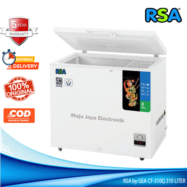 Jual CHEST FREEZER RSA By GEA CF 310 / 310Q Cooler Box 310 Liter Low ...