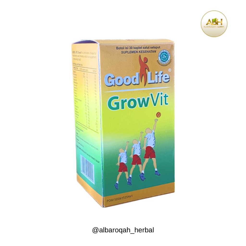 Jual GOOD LIFE GROW VIT UNTUK KESEHATAN DAN PERTUMBUHAN TUBUH (ISI ...