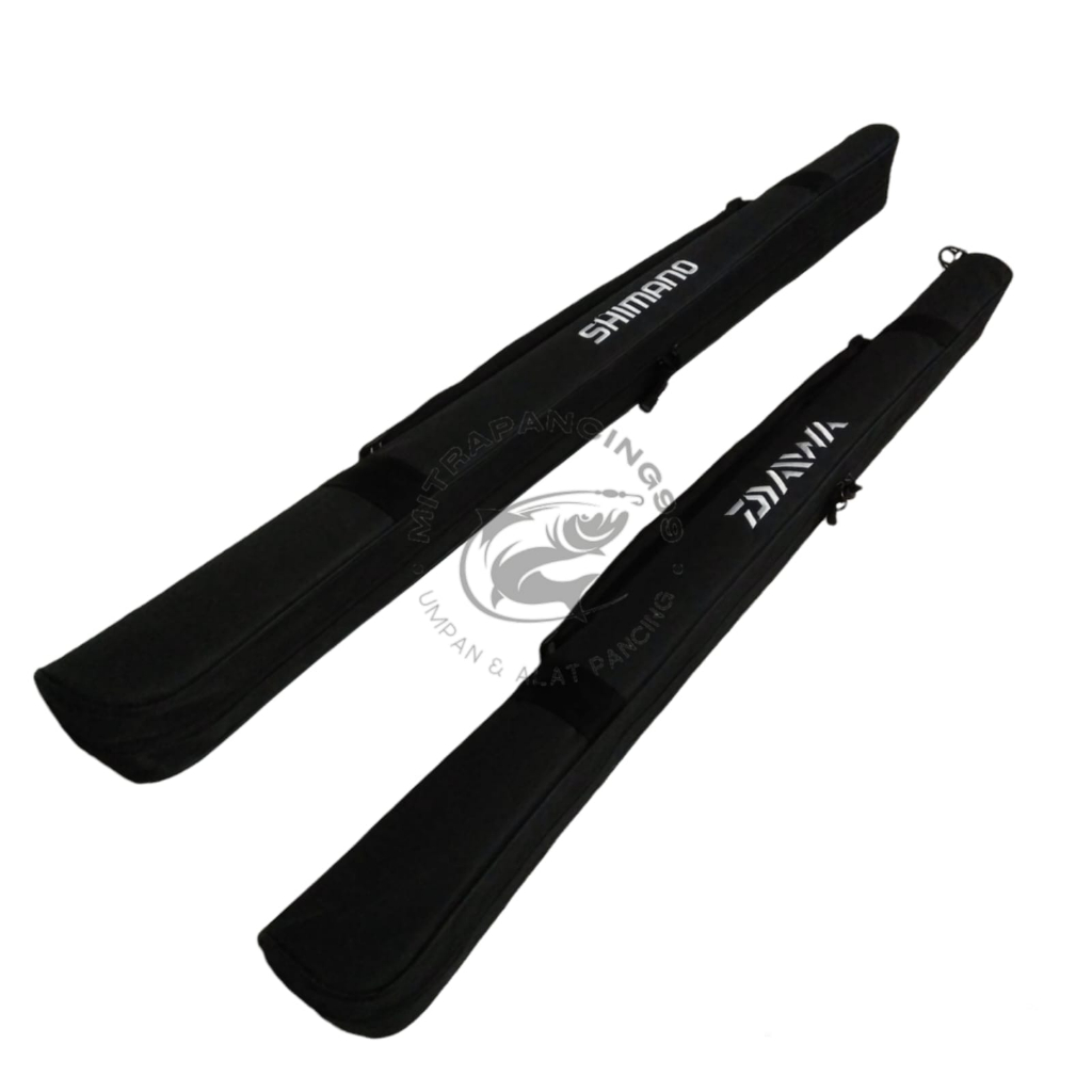 Jual Tas Pancing Hard Case Rod Pack Shimano Hitam - Tas Joran 100cm ...