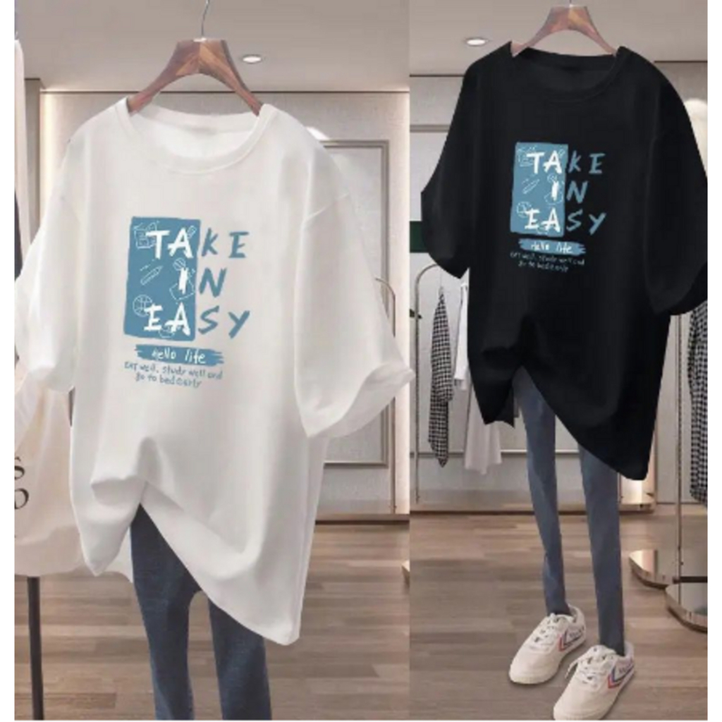 Jual COD Kaos T-shirt Oversize Wanita - Kaos Distro WANITA - Kaos ...