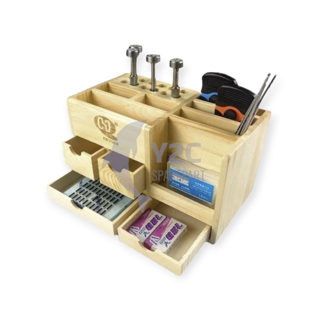 Jual MANAGEMENT BOX MAYUAN MY-2098 / KOTAK WADAH BAUT OBENG PINSET FLUX ...