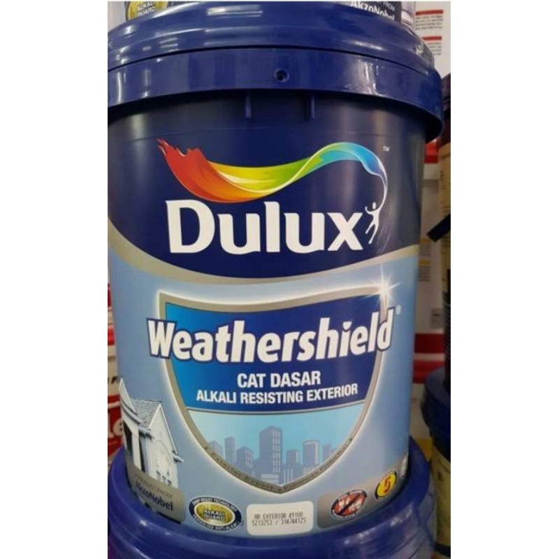 Jual Cat Dasar Dulux Exterior Weathershield 21 liter | Shopee Indonesia
