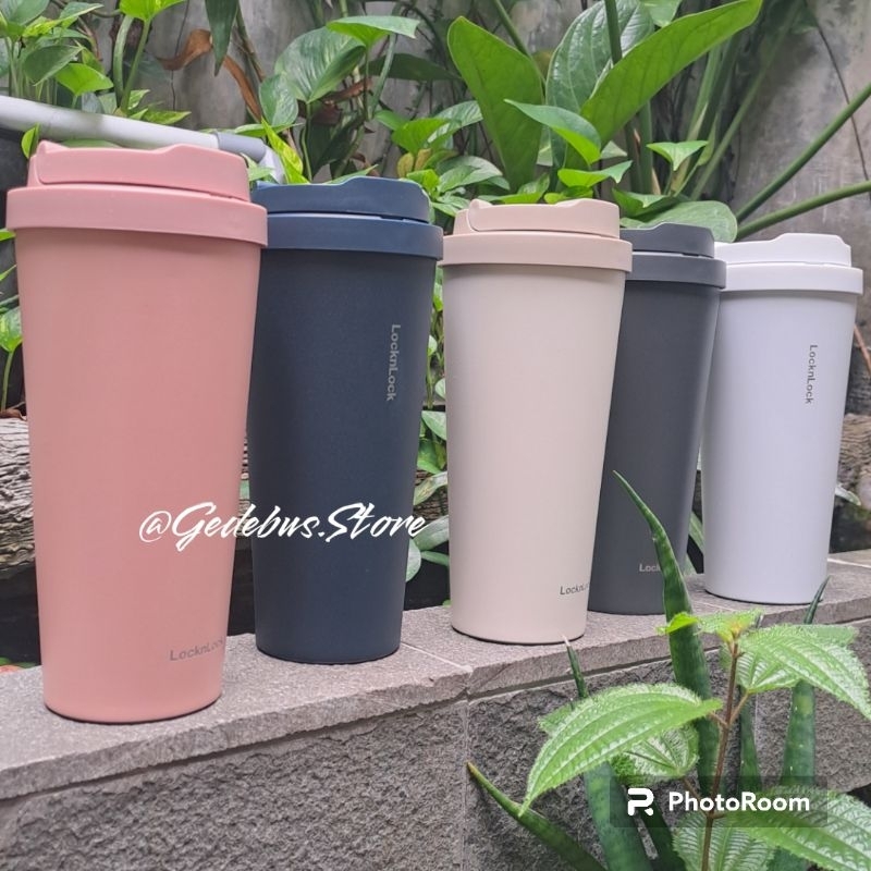 Jual Tumbler LocknLock One Touch Clip 550ml (ORIGINAL) | Shopee Indonesia