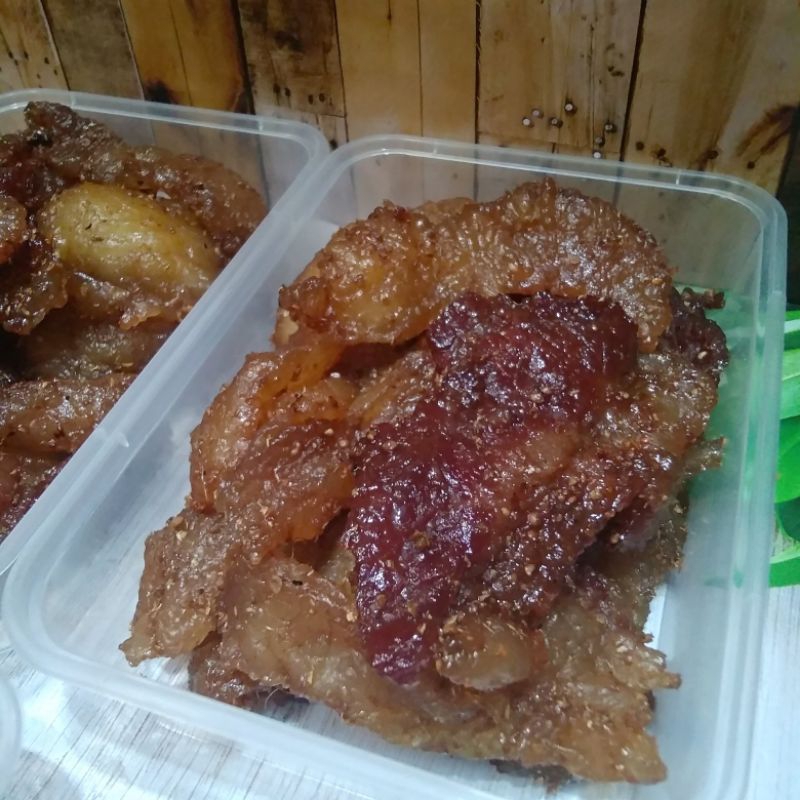 Jual Dendeng jando/lemak sapi Abah Koswara 1 kg Khas Bandung | Shopee ...