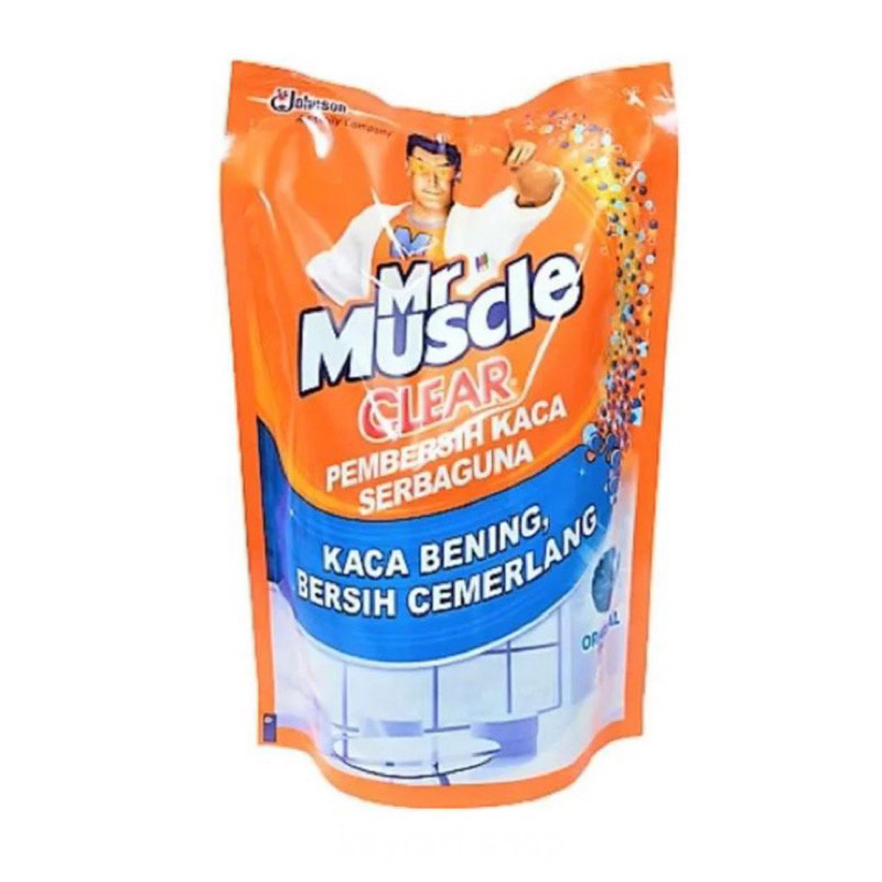Jual Mr Muscle Clear Pembersih Kaca Serbaguna 440 ml | Shopee Indonesia