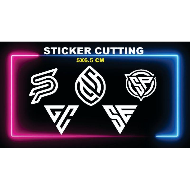 Jual stiker cutting logo sp logo slv teamslv special edition speed ...