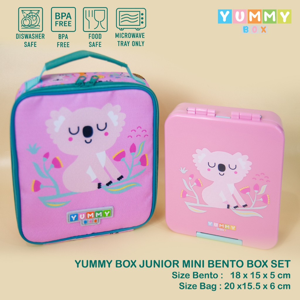 Jual YUMMY BOX JUNIOR MINI BENTO BOX 777461 | Shopee Indonesia
