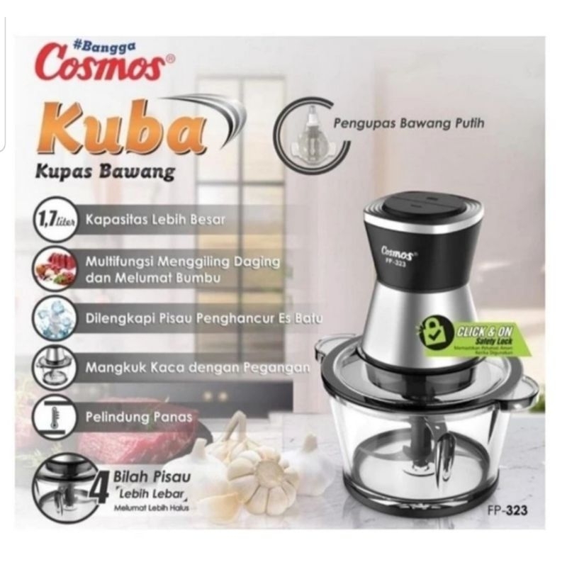 Jual COSMOS : FP-32 FOOD PROCESSOR PELUMAT SERBAGUNA 1,7 LT CHOPPER FP 32 | Shopee Indonesia