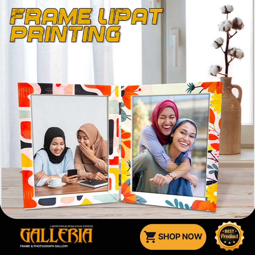 Jual Figura/Bingkai/Frame Lipat Printable 6R (6incx8inc) | Shopee Indonesia