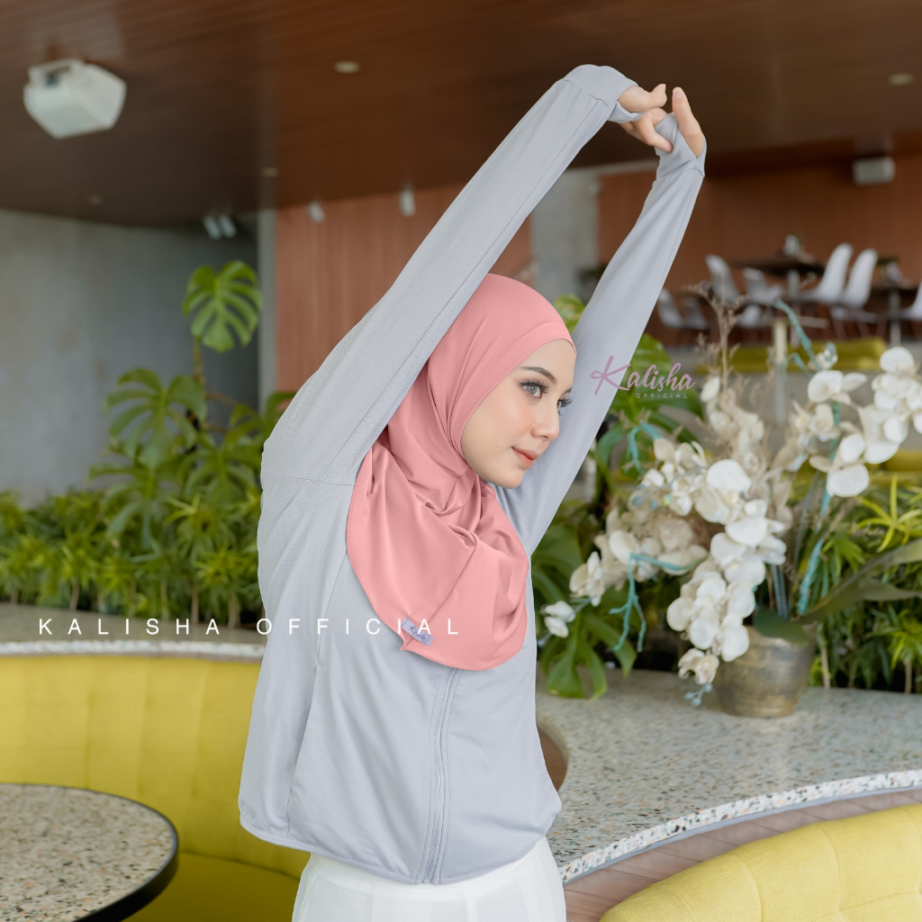Jual Hijab Bergo Zaida Malay Non Pet / Non Pad Instan jersey Olahraga Daily By Kalishaofficial ...