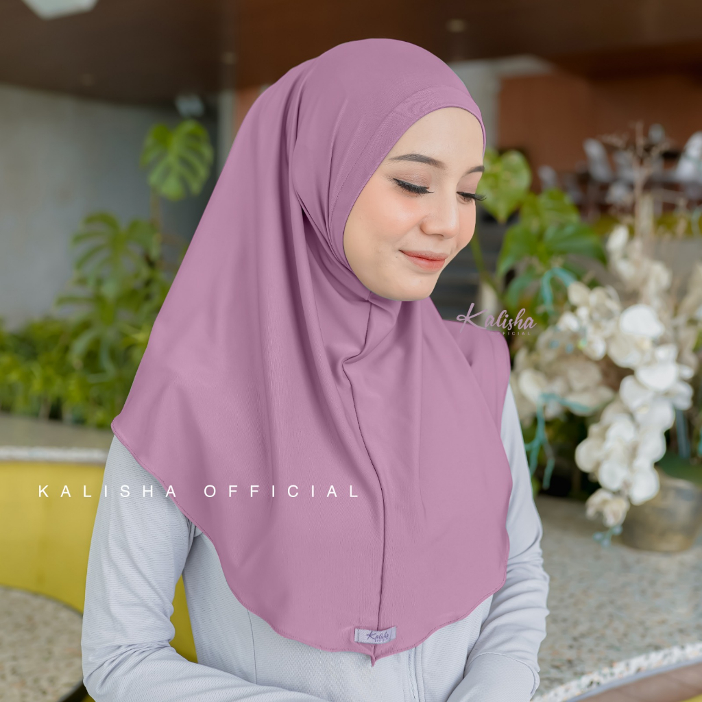 Jual Hijab Bergo Zaida Malay Non Pet / Non Pad Instan jersey Olahraga Daily By Kalishaofficial ...