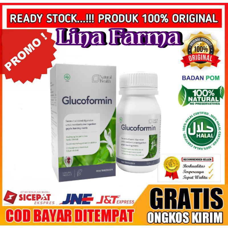 Jual GLUCOFORMIN Original Asli GLUCOFORMIN Obat Diabetes Kencing Manis ...