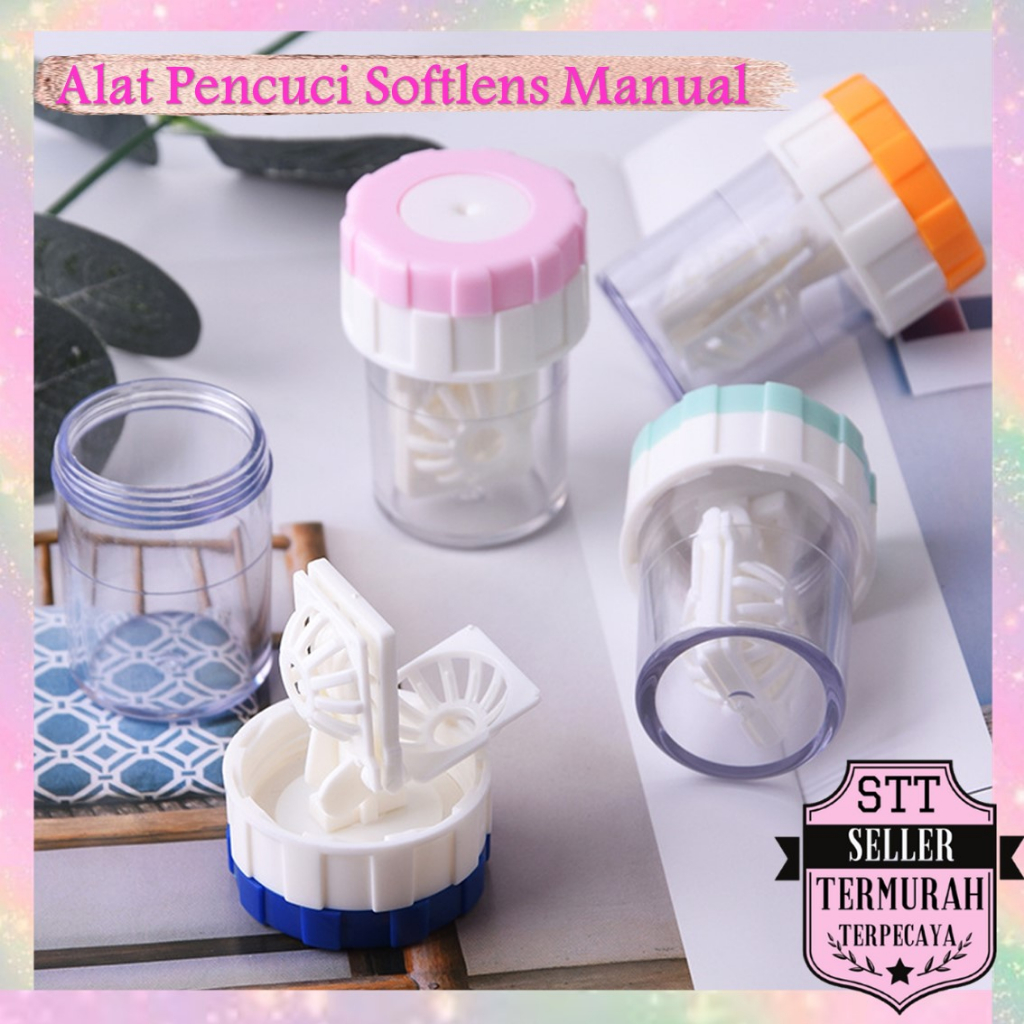 Jual STT Alat Pencuci Softlens Manual Steamer Soflens Portable Washer ...